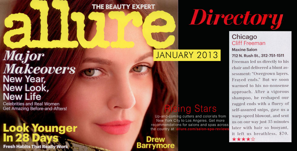 Maxine Salon - Top Chicago salon just steps off from Michigan Avenue's ...